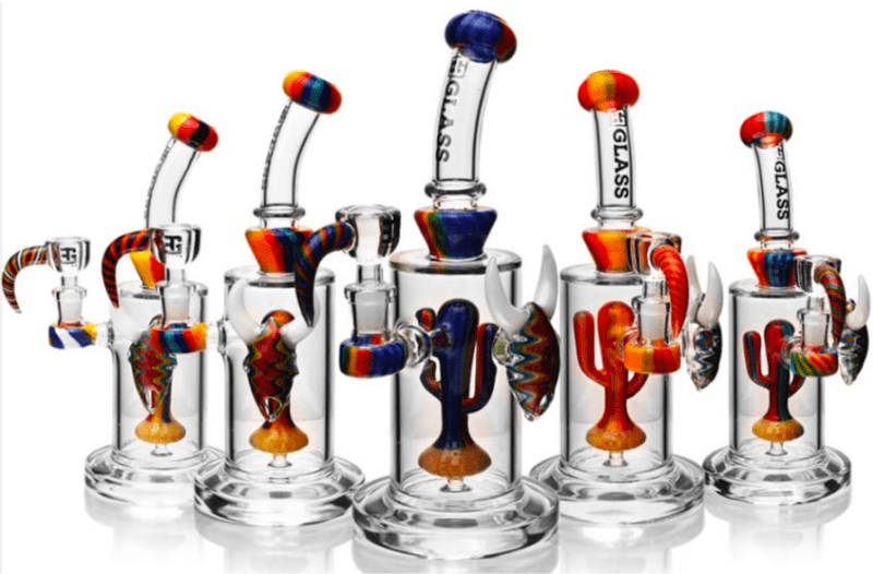EG Glass Cactus Rig – POSITIVE VIBES